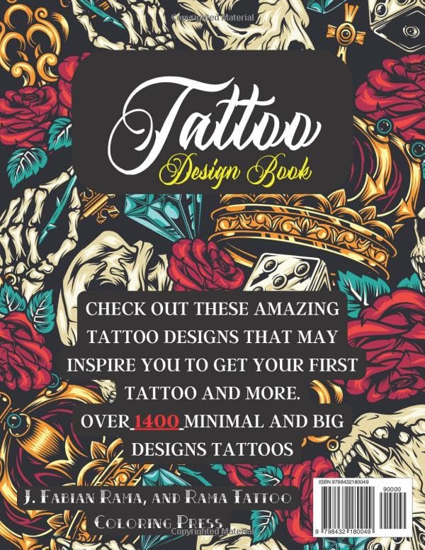 Tattoo Design Book: Over 1400 Tattoo Designs (Books for Adults ... Tattoo Design Book: Over 1400 Tattoo Designs (Books for Adults ...